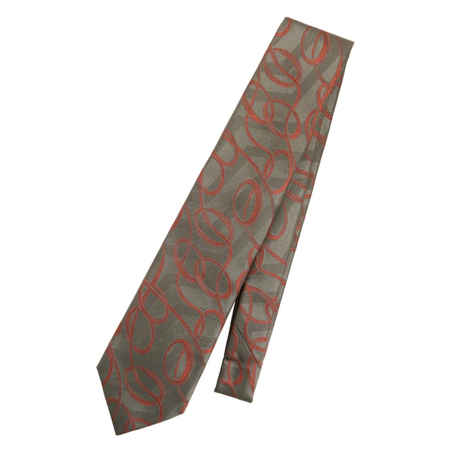UNIVERSAL LANGUAGE（ユニバーサル ランゲージ） 【スーツスクエア】ネクタイ Fabric by ITALY シルク 総柄 グレー系 : スーツスクエアYahoo!店 - 通販 ...