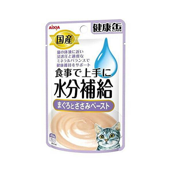【12個セット】 アイシア 健康缶P水分 まぐろささみ ペースト 40g : 4571104718369-12 : ウルマックスジャパン - 通販 - Yahoo!ショッピング