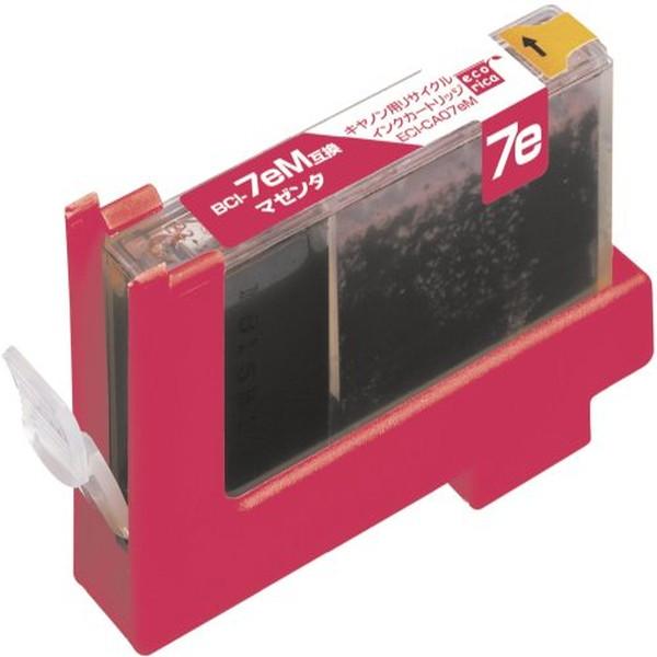 ELECOM 【正規代理店】 エレコム ECI-CA07EM BCI-7eM互換 エコリカ リサイクルインク CANON マゼンタ : ウルマックスジャパン - 通販 - Yahoo!ショッピング