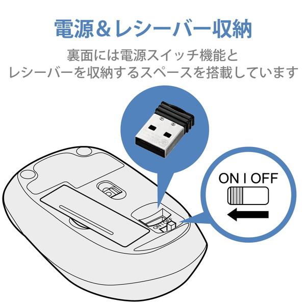 ELECOM 【正規代理店】 エレコム M-IR07DRGN 無線マウス ワイヤレスマウス 省電力 IR LED 無線 3ボタン ワイヤレス マウス Mサイズ : ウルマックスジャパン ...