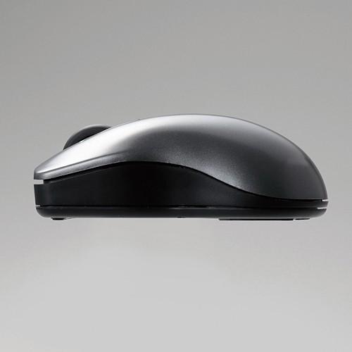 【送料無料】 エレコム M-FPG3DBSBK マウス ワイヤレス (レシーバー付属) Mサイズ 3ボタン 静音 クリック音95%軽減 チルト ...