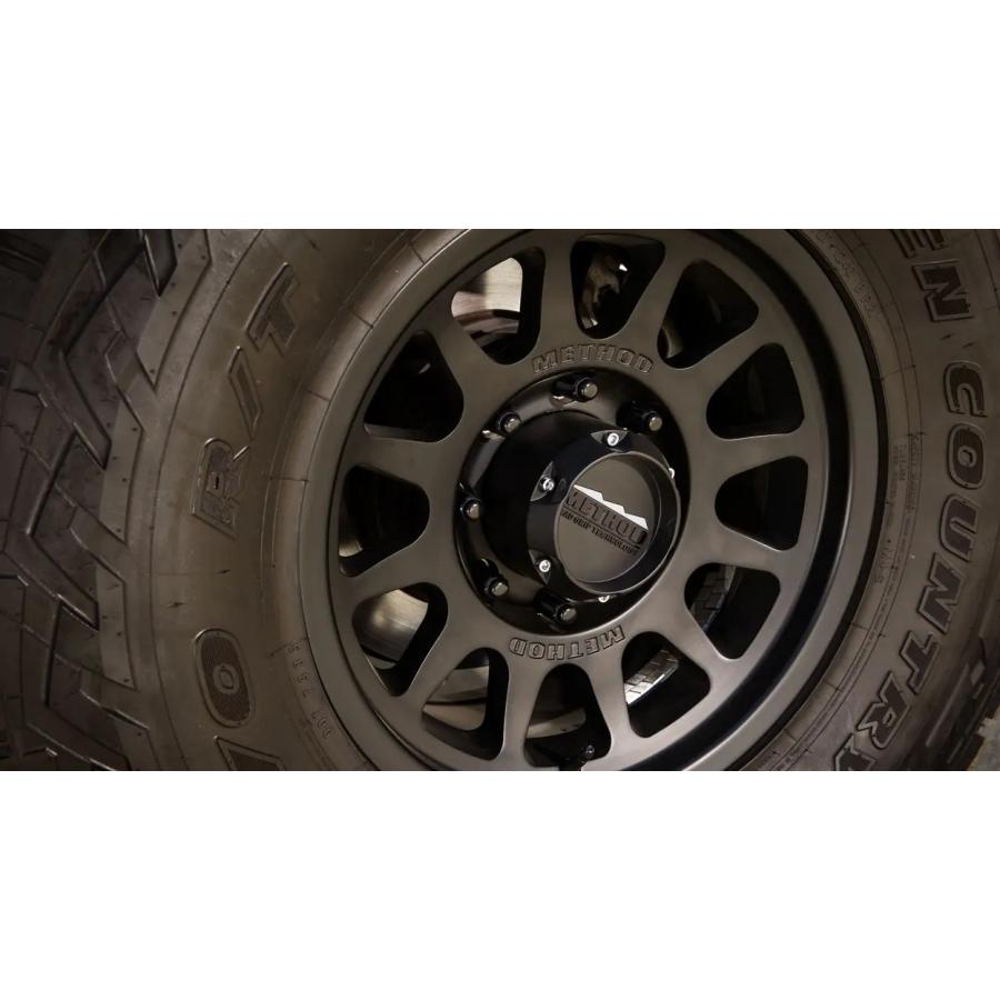 METHOD RACE WHEELS（メソッド) MR703 BEAD GRIP マットブラック 17インチアルミホイール ランクル250 ...