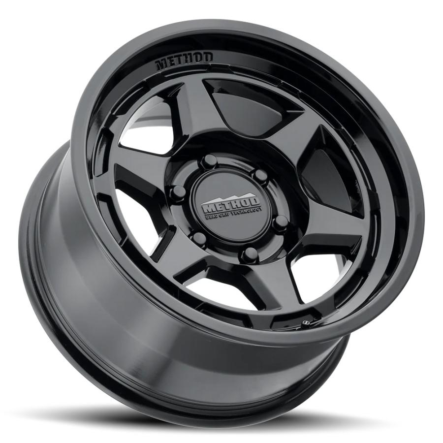 METHOD RACE WHEELS（メソッド) MR708 BEAD GRIP グロスブラック 18インチアルミホイール 18X9 6H ...