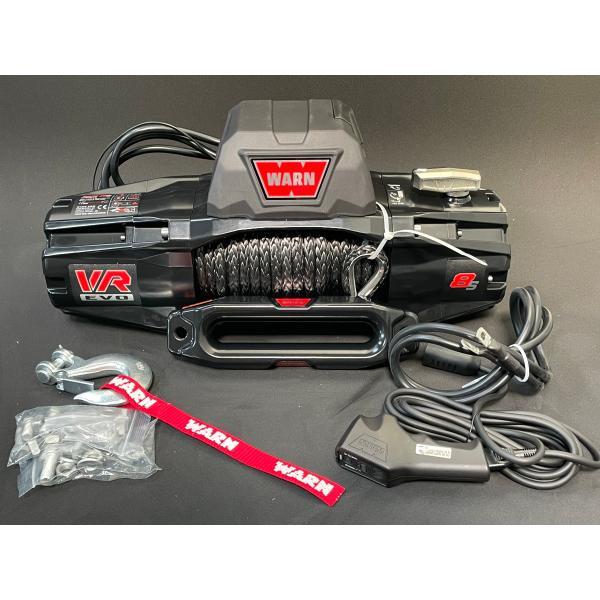 WARN VR EVO 8-S 電動ウインチ シンセティックロープ 12V ナイロンロープ VR8-S 103251 : 株式会社アルティ ...