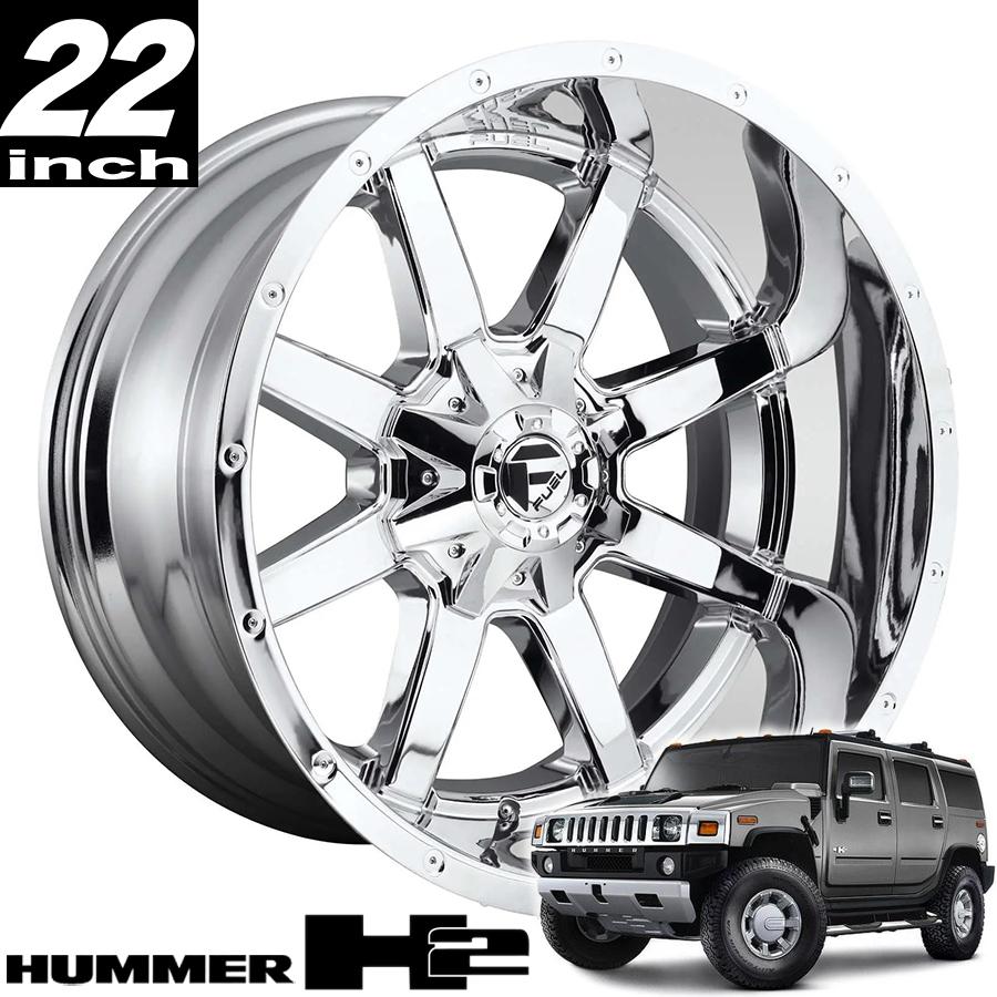 FUEL OFFROAD MAVERICK (マーベリック) D536 クローム 22インチアルミホイール 22X12 8H 165.1 ...