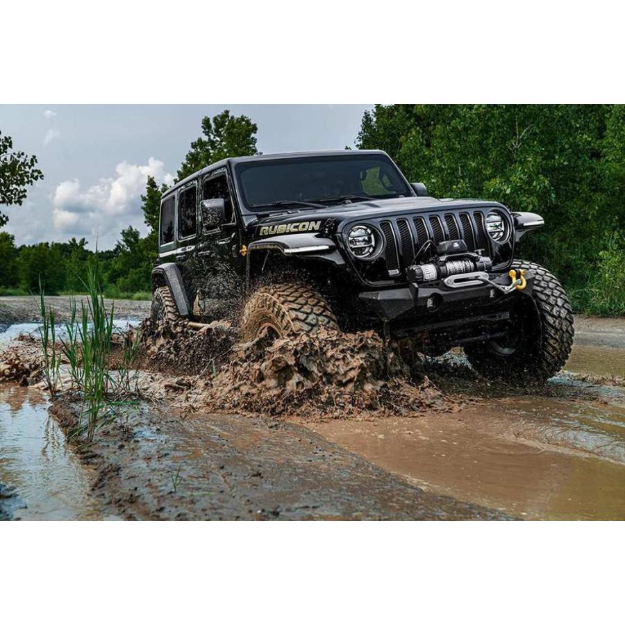 RUGGED RIDGE XOR スタッビーフロントバンパー（スキッドプレート付き）ウインチマウント付き 18y- ジープ JLラングラー 20y- JTグラディエーター 11541.21 ...