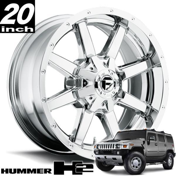 FUEL OFFROAD MAVERICK (マーベリック) D536 クローム 20インチアルミホイール 03-08 HUMMER H2 ...