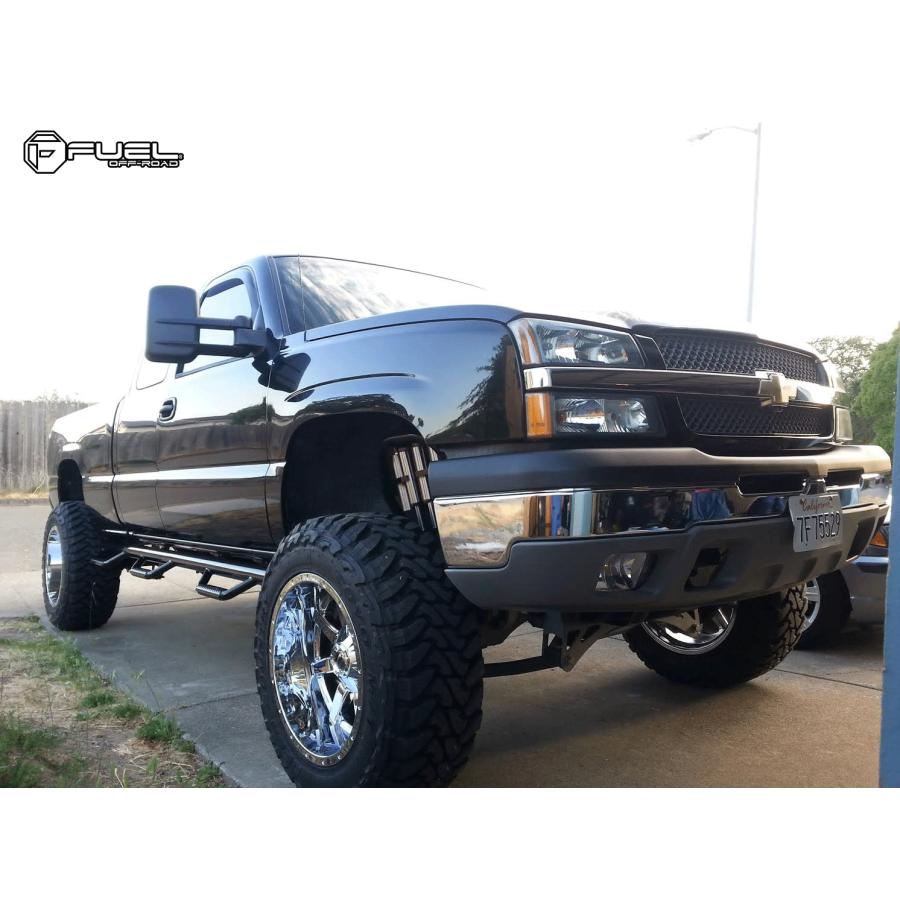 FUEL OFFROAD MAVERICK (マーベリック) D536 クローム 20インチアルミホイール ハマーH2 ノーマルフェンダー用 ...