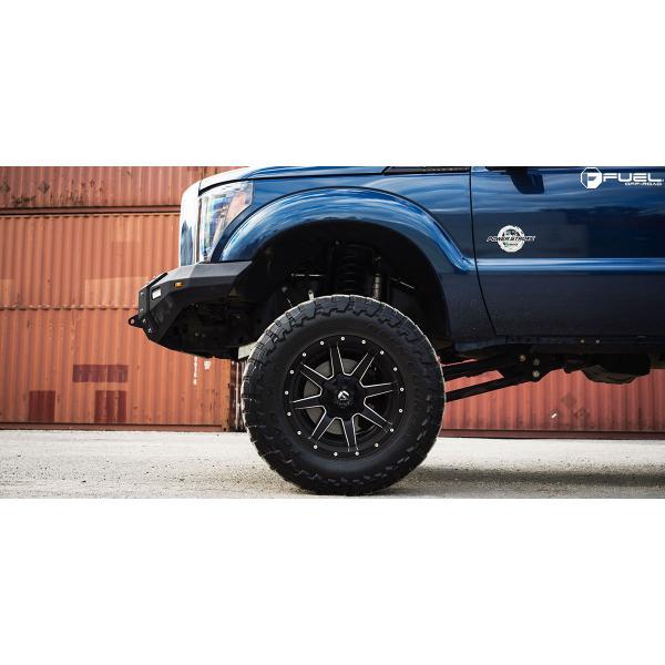 FUEL OFFROAD MAVERICK (マーベリック) D538 ブラックミルド 17インチアルミホイール 150プラド/FJ/215サーフ/GUN125ハイラックス オーバーフェンダー ...