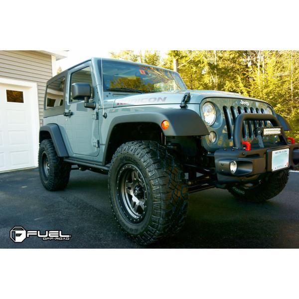 FUEL OFFROAD ANZA (アンザ) D583 マットブロンズ/ブラックリング 17インチアルミホイール 150プラド / FJ ...
