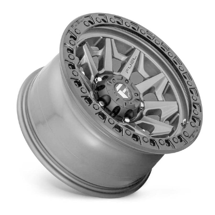 FUEL OFFROAD COVERT (コバート) D716 マットガンメタル/ブラックビートリング 20インチアルミホイール ハマーH2 ...