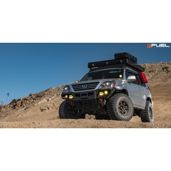 FUEL OFFROAD SYNDICATE（シンジケート）D811 マットブロンズ 17インチアルミホイール JKラングラー/JLラングラー ...