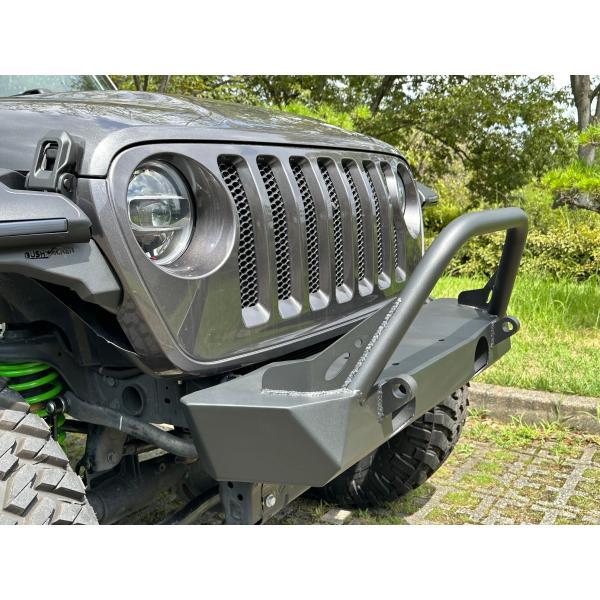 ULTIMATE ( アルティメイト ) フロントバンパー フロントウインチバンパー ブラック 18y- JEEP JLラングラー 20y- JT グラディエーター用 ジープ ...