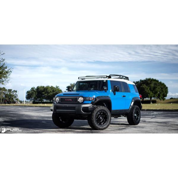 FUEL OFFROAD HOSTAGE (ホステージ) D531 マットブラック 17インチアルミホイール 150プラド / FJクルーザー 215サーフ GUN125ハイラックス ...