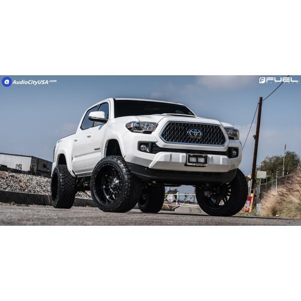 FUEL OFFROAD HOSTAGE (ホステージ) D531 マットブラック 17インチアルミホイール 150プラド/FJ/215サーフ/GUN125ハイラックス オーバーフェンダー用 ...