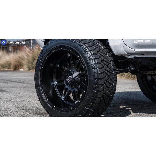 FUEL OFFROAD HOSTAGE (ホステージ) D531 マットブラック 17インチアルミホイール 150プラド/FJ/215サーフ/GUN125ハイラックス オーバーフェンダー用 ...