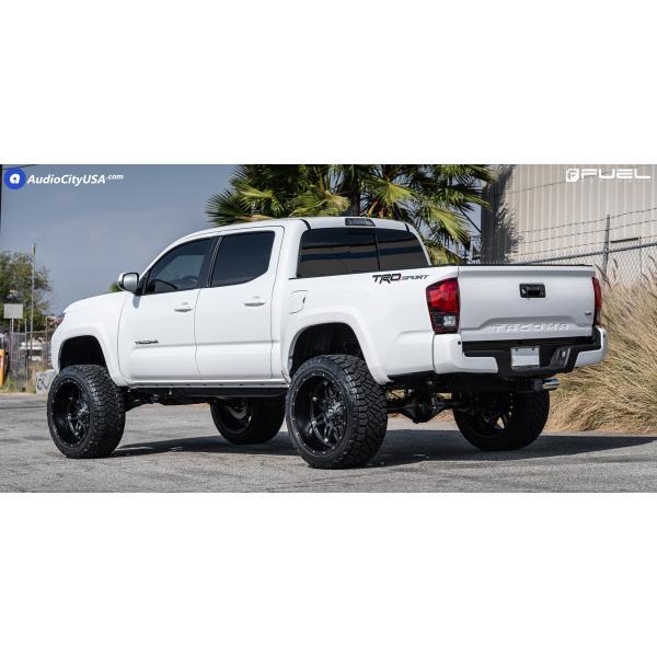 FUEL OFFROAD HOSTAGE (ホステージ) D531 マットブラック 17インチアルミホイール 150プラド/FJ/215サーフ/GUN125ハイラックス オーバーフェンダー用 ...