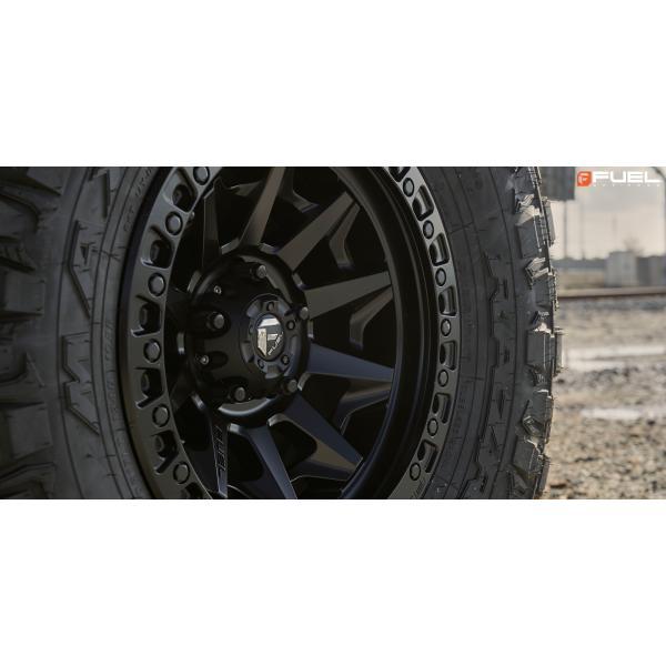FUEL OFFROAD COVERT (コバート) D694 マットブラック 17インチアルミホイール 150プラド / FJクルーザー 215サーフ GUN125ハイラックス ...