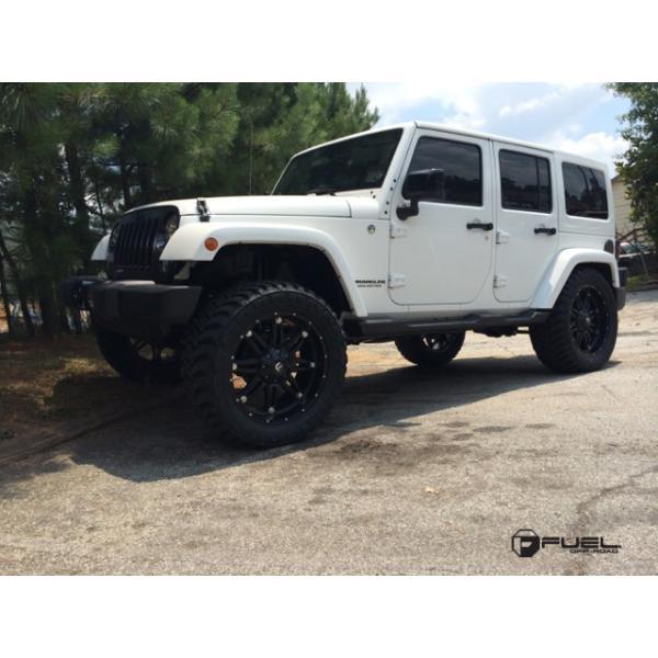 FUEL OFFROAD HOSTAGE（ホステージ）D531 マットブラック 17インチアルミホイール JKラングラー/JLラングラー/JTグラディエーター ノーマルフェンダー用 ...