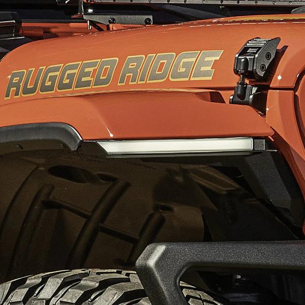 RUGGED RIDGE DRL付フロントオーバーフェンダーチョップブラケット ジープ 18y- JLラングラー 20y- JTグラディエーター 11640.95 : 株式会社アルティメイト ...