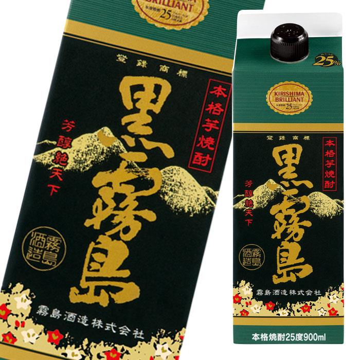 霧島酒造 25度黒霧島900ml 紙パック ×2ケース（全12本）送料無料 : 近江うまいもん屋 - 通販 - Yahoo!ショッピング