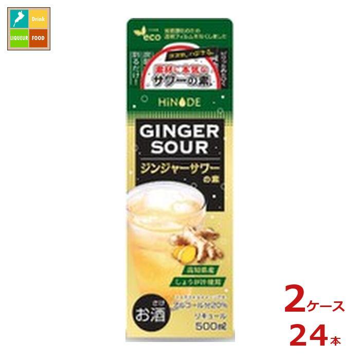 キング醸造 HINODE ジンジャーサワーの素500ml×2ケース（全24本）送料無料 : 近江うまいもん屋 - 通販 - Yahoo!ショッピング