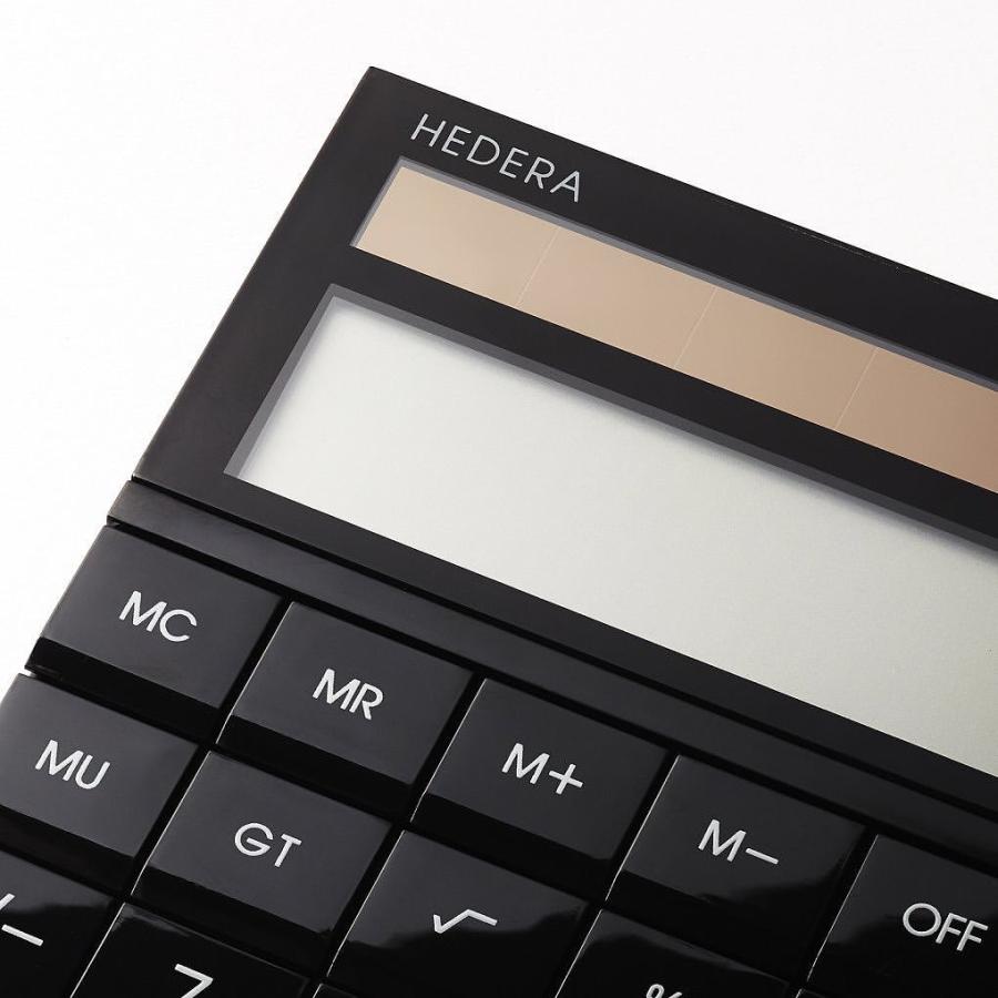 HEDERA 電卓 ホワイト : 梅田 蔦屋書店 ヤフー店 - 通販 - Yahoo!ショッピング