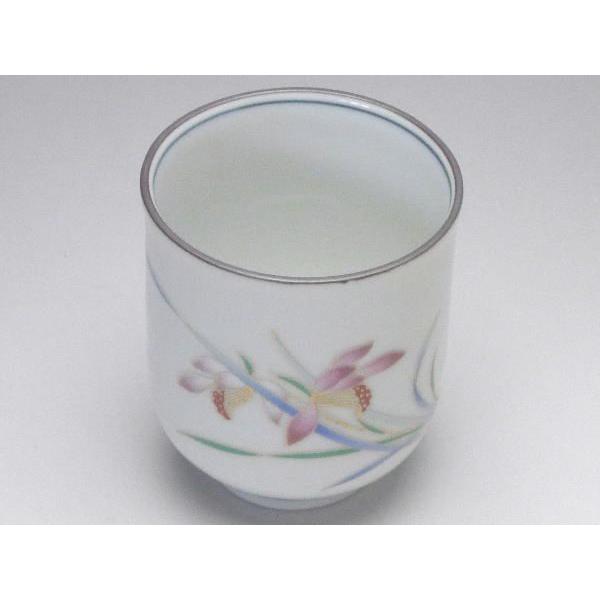 【B級品】ラン 茶淵段入り湯呑み(ba3218) [普段使いの食器] : やきもの 梅屋 - 通販 - Yahoo!ショッピング