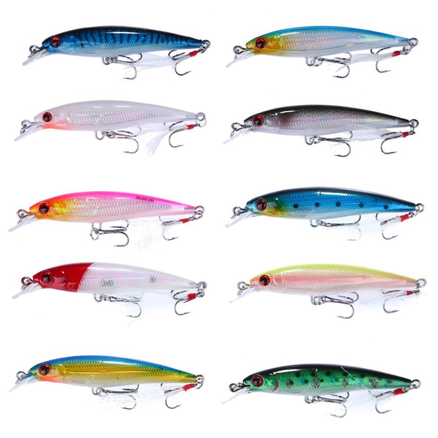 シーバス ミノー セット 湾奥 ルアー フローティング 90mm 8g 10 シーバス ミノー セット 湾奥 ルアー フローティング 90mm 8g 10