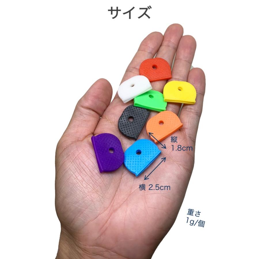 シリコン キーカバー 8色セット キーキャップ 色 識別 整理 目印 シリコン キーカバー 8色セット キーキャップ 色 識別 整理 目印