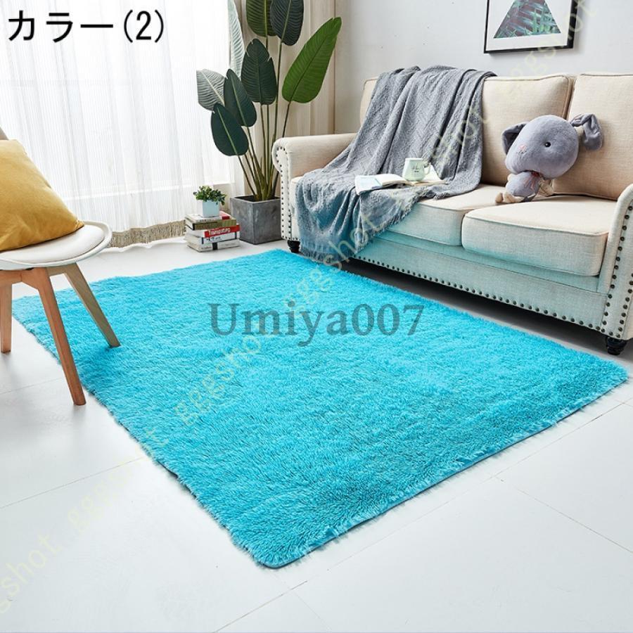 ラグ カーペット ラグマット フロアマット 滑り止め 洗える ウォッシャブル 長方形 絨毯 130×190cm (シルバーグレー) オールシーズン快適に使用 グレー : 宇美屋 - 通販 ...