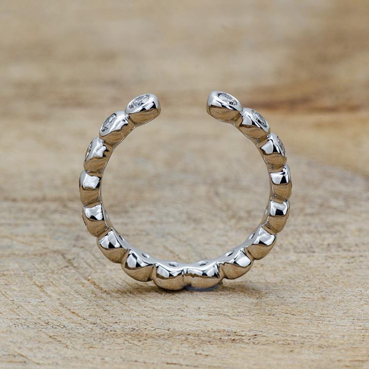 イヤーカフ エタニティ ダイヤモンド 0.4ct PT950 レディース 40代 50代 普段使い ハード加工 :EC0019:umu - 通販 - Yahoo!ショッピング