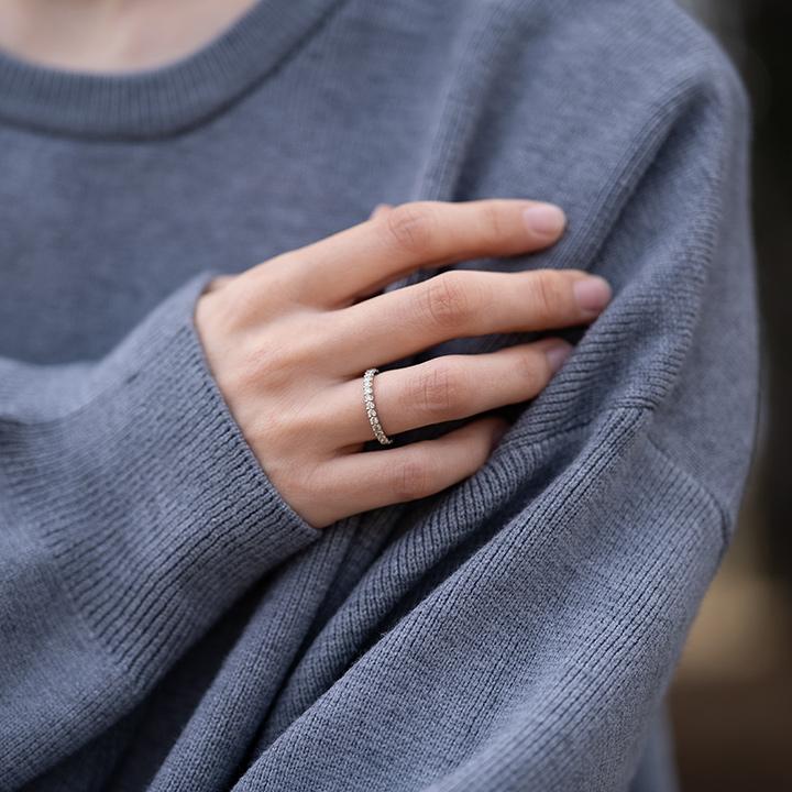 指輪 フルエタニティリング ダイヤモンド 0.65ct〜0.8ct ハードプラチナ950 ピンキー ファランジ レディース PT950 Pt950 : umu - 通販 - Yahoo!ショッピング