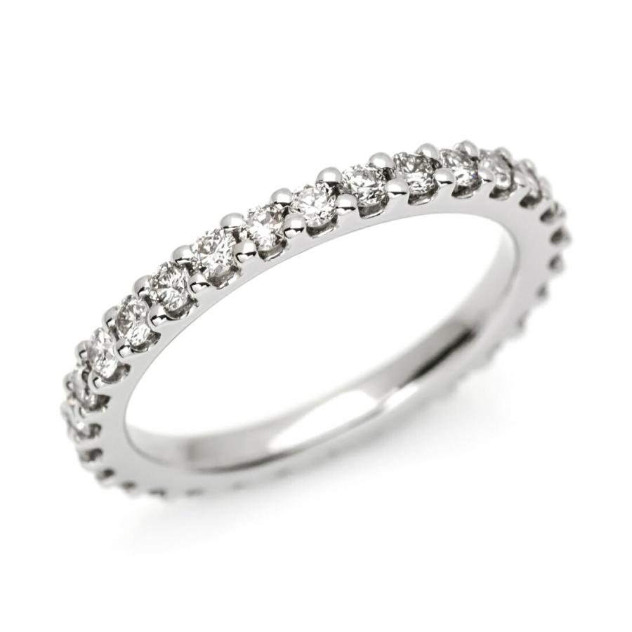 フルエタニティーリング 指輪 ダイヤモンド 0.65ct〜0.8ct ハードプラチナ950 ピンキー ファランジ 4月誕生石 プレゼント レディース PT950 Pt950 :RG1432 ...