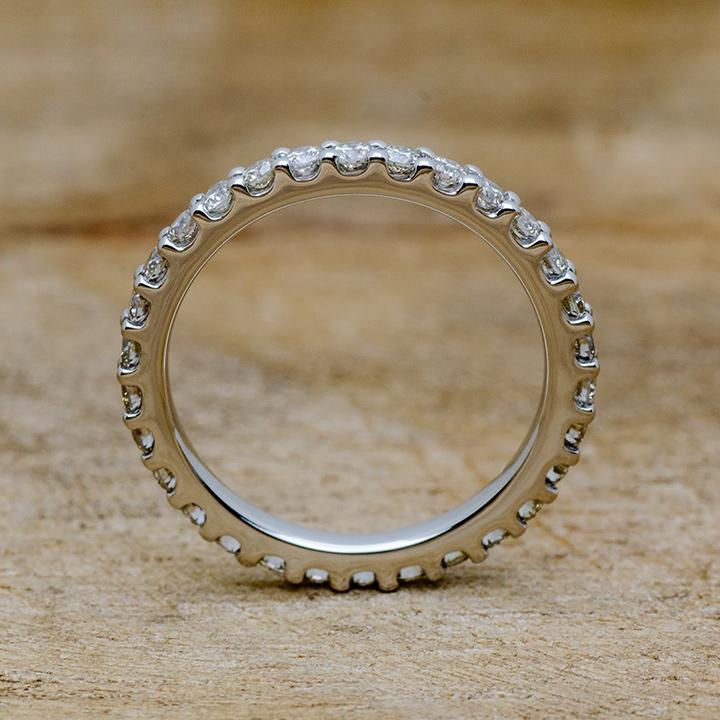 フルエタニティーリング 指輪 ダイヤモンド 0.65ct〜0.8ct ハードプラチナ950 ピンキー ファランジ 4月誕生石 プレゼント レディース PT950 Pt950 : umu ...