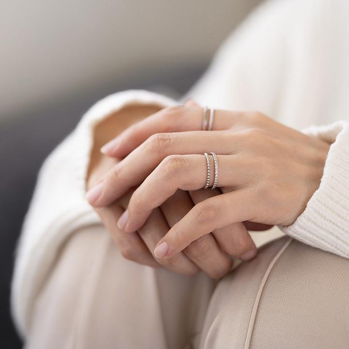 コーディネートリング 指輪 ドット ハードプラチナ950 ピンキー ファランジ プレゼント レディース PT950 Pt950 : rg1455 : umu - 通販 - Yahoo!ショッピング