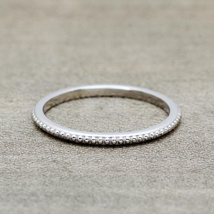 コーディネートリング 指輪 ミルグレイン ハードプラチナ950 ピンキー ファランジ プレゼント レディース PT950 Pt950 : umu - 通販 - Yahoo!ショッピング