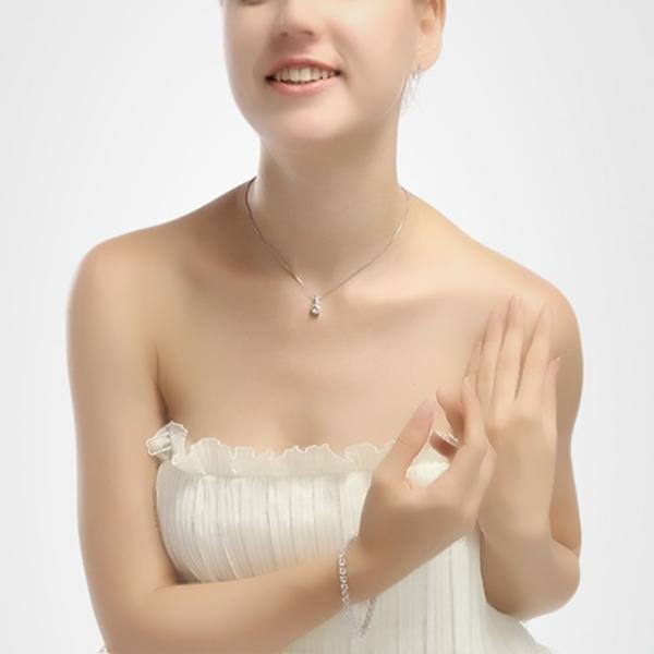 銀河の星 ネックレス レディース 大粒 1.1ct czダイヤ プラチナ仕上げ : 雲柱堂ヤフー店 - 通販 - Yahoo!ショッピング