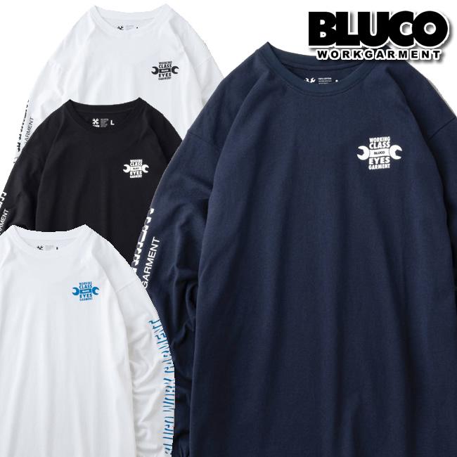 セール BLUCO ブルコ 長袖Tシャツ ロンT 141-12-001 PRINT L/S TEE -WORKIN CLASS EYES- 141-12-001 : bluco-141-12 ...