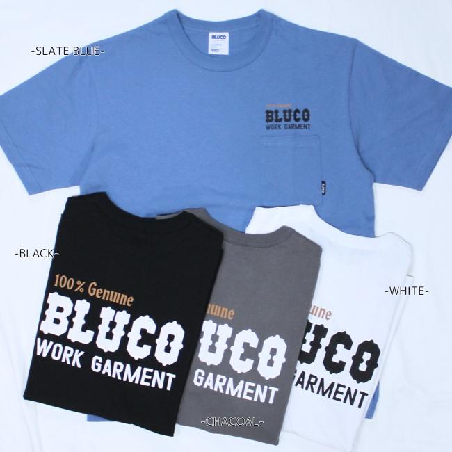 BLUCO（ブルコ） セール 半袖Tシャツ POCKET TEE -BOLT- 153-22-012 Tシャツ 胸ポケット クリックポスト送料 ...