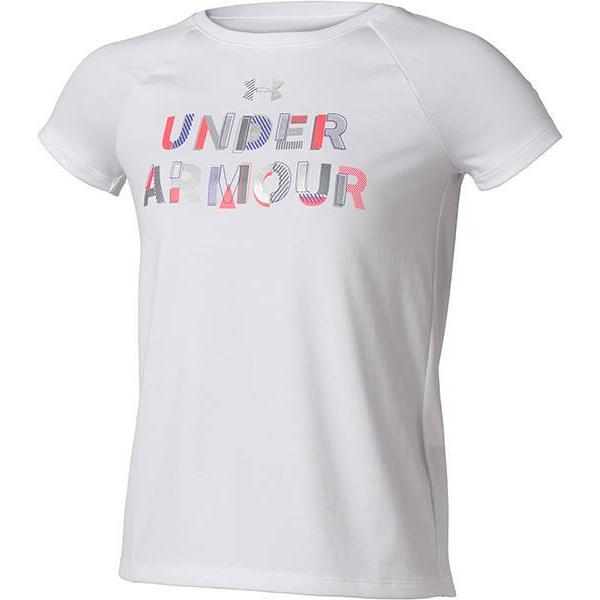 UNDER ARMOUR 【アウトレット】公式 アンダーアーマー UA テック Tシャツ グラフィック ガールズ 1320291 : アンダー ...