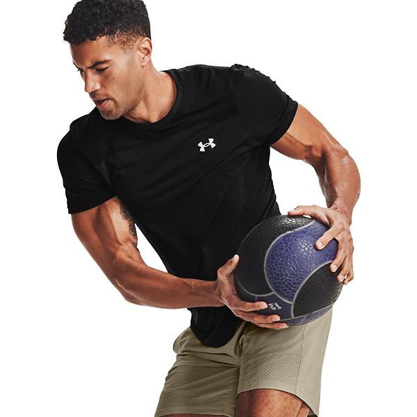 UNDER ARMOUR 【アウトレット】公式 アンダーアーマー UAシームレス ショートスリーブ トレーニング メンズ 1361131 ...