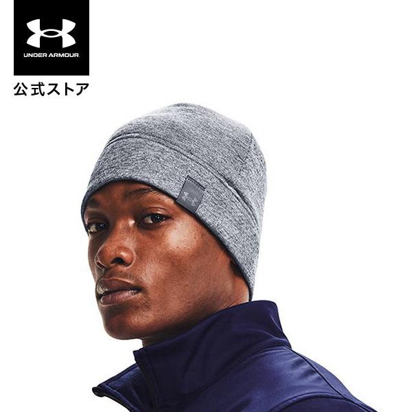 UNDER ARMOUR 【アウトレット】公式 アンダーアーマー UAストーム フリース ビーニー トレーニング メンズ 1365919 ...