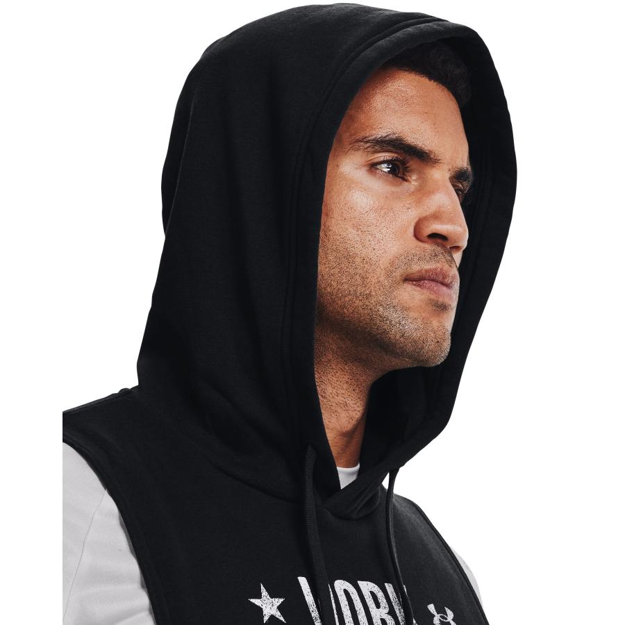 UNDER ARMOUR 公式 アンダーアーマー UA UAライバルフリース スリーブレス フーディー（トレーニング／MEN） 1370353 : アンダーアーマー公式 Yahoo ...