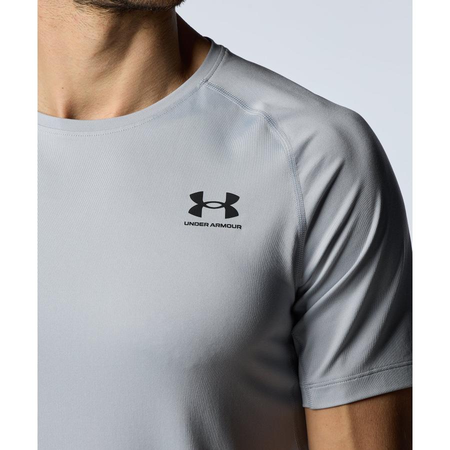 UNDER ARMOUR 【30％OFF】公式 アンダーアーマー アンダーシャツ UAヒートギア フィッティド ショートスリーブシャツ（トレーニング/MEN） 1387941 : アンダー ...