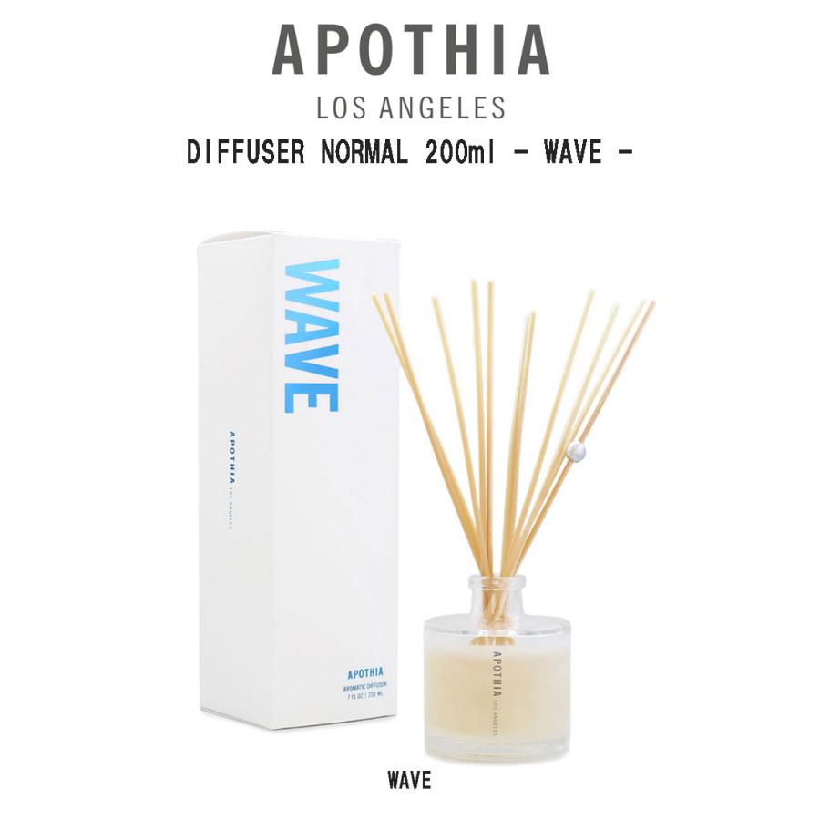APOTHIA APOTHIA(アポーシア)ディフューザー ウェーブ フレグランス アロマ グレープフルーツ フレッシュ インテリア ギフト プレゼント DIFFUSER NORMAL ...