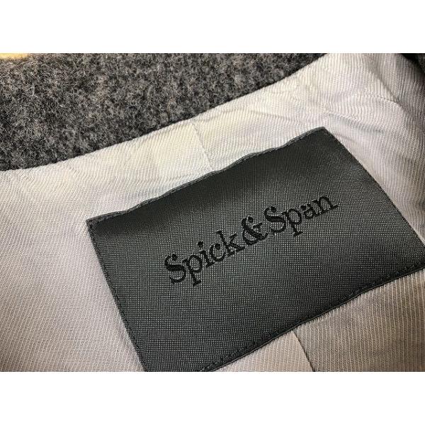 スピック＆スパン Spick&Span コート 若干厚手 キュプラ裏地 テーラードカラー 2ポケ ラグラン 半端袖 不明 グレー レディース :BL01469:Undo Rowa ヤフー店 ...