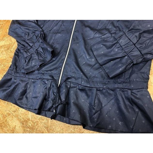 CONVERSE コンバース M レディース ジップパーカー 薄手 ハイネック 星柄 メッシュ裏地 ロゴプリント 裾紐アリ 長袖 ポリ100% ネイビー : Undo Rowa ヤフー店 ...