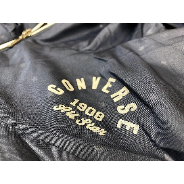 CONVERSE コンバース M レディース ジップパーカー 薄手 ハイネック 星柄 メッシュ裏地 ロゴプリント 裾紐アリ 長袖 ポリ100% ネイビー : Undo Rowa ヤフー店 ...