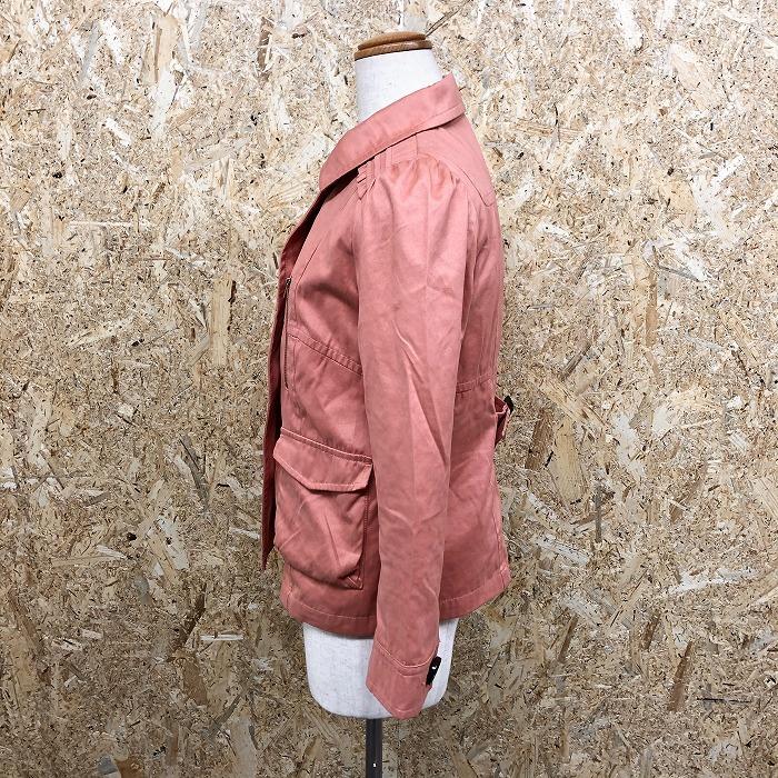 MINIMUM ミニマムミニマム 薄手 ジャケット 裏地付き ボタン留め パフスリーブ 長袖 2 ベイクドピンク レディース : Undo Rowa ヤフー店 - 通販 - Yahoo!ショッピング
